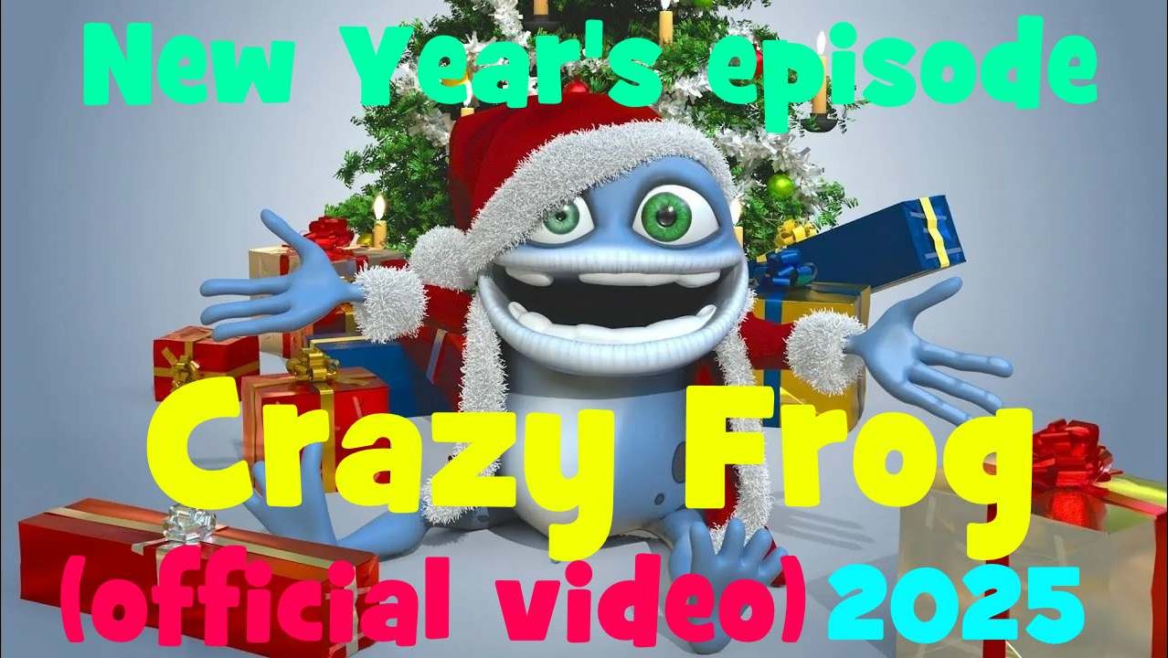Crazy Frog | С рождеством 2025 | Крейзи Фрог и Робот - друзья #крейзифрог #фрог #crazyfrog #frog #3д
