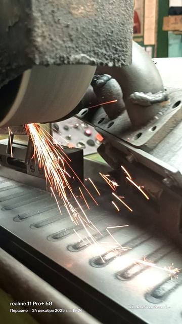 Шлифовка Коллектора Ауди s6c4 плоскости прилегания турбины на плоскошлифовальном станке 3г71м