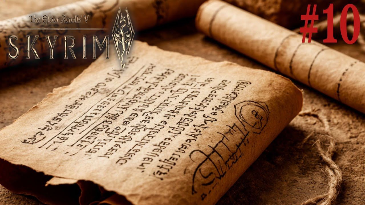 Скайрим Весёлое прохождение с выживанием 10 Серия