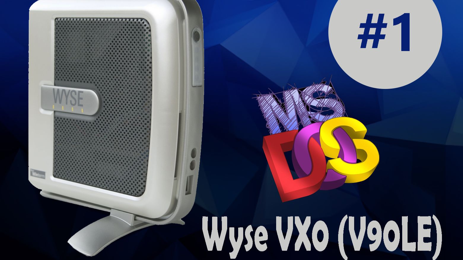 #1 Ретро-ПК из тонкого клиента Wyse VX0 (V90LE). Создание загрузочной флешки, установка MS-Dos 7.1