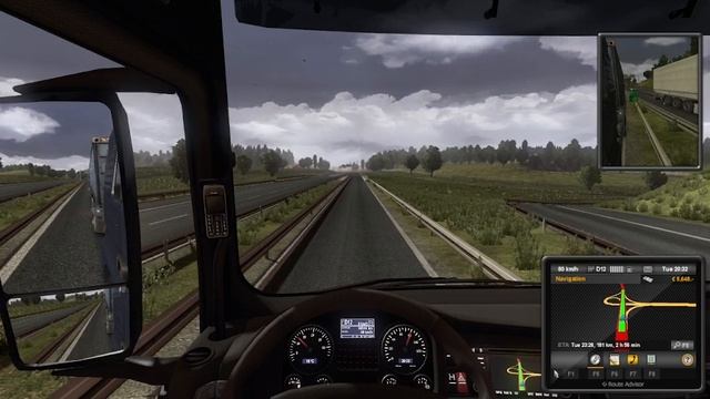 играем в Euro truck simulator 2 (часть 1)