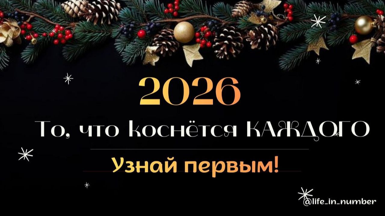 Взрыв перемен: Что ждет всех нас в 2026 году?