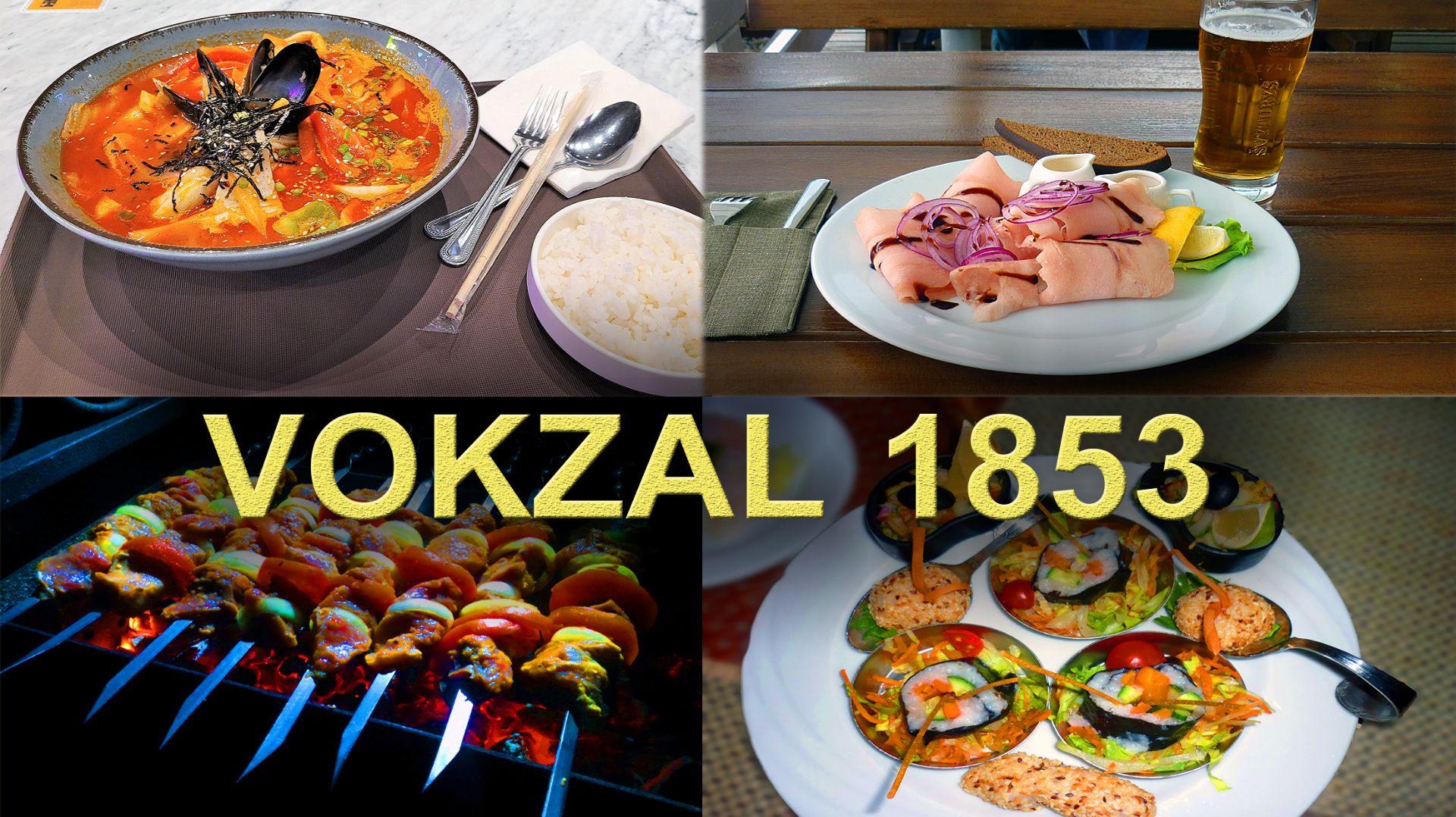 Новогодний Санкт-Петербург: VOKZAL 1853 - Все Кухни Мира