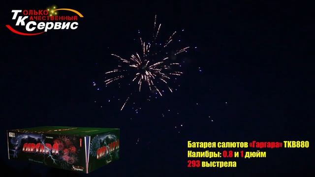 Батарея салютов Гаргара (веер) (294/1; 1.2) TKB880