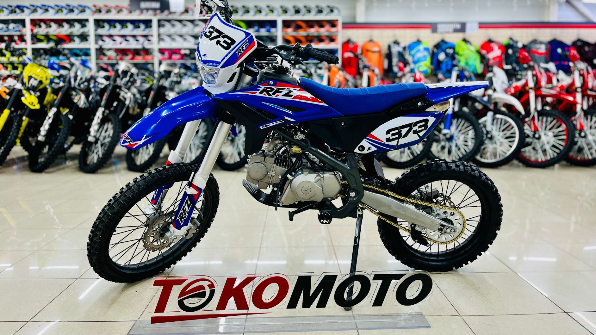 Мотоцикл Кроссовый Apollo RFZ Y 125LE, 1916, 2024г.в. (Синий)