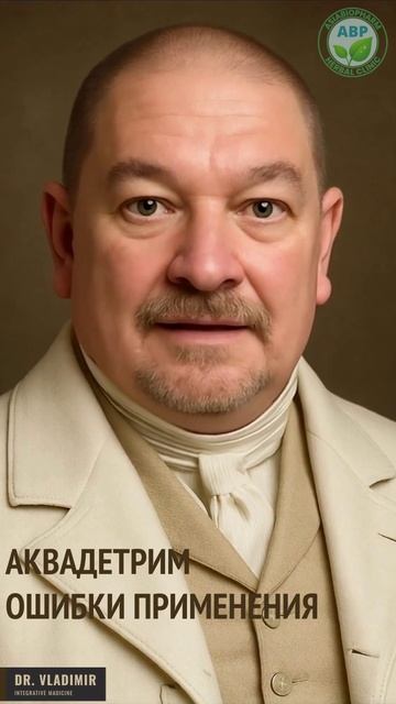 Аквадетрим - ошибки применения
