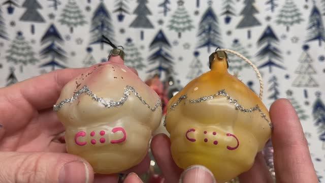 Коллекция советских ёлочных игрушек (часть 4)