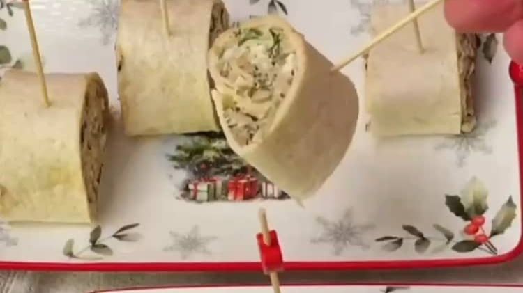 Канапе со шпротами