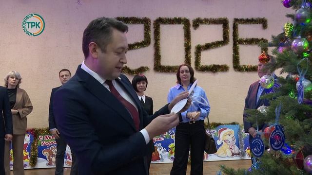 В Новомосковске прошла акция «Ёлка желаний»