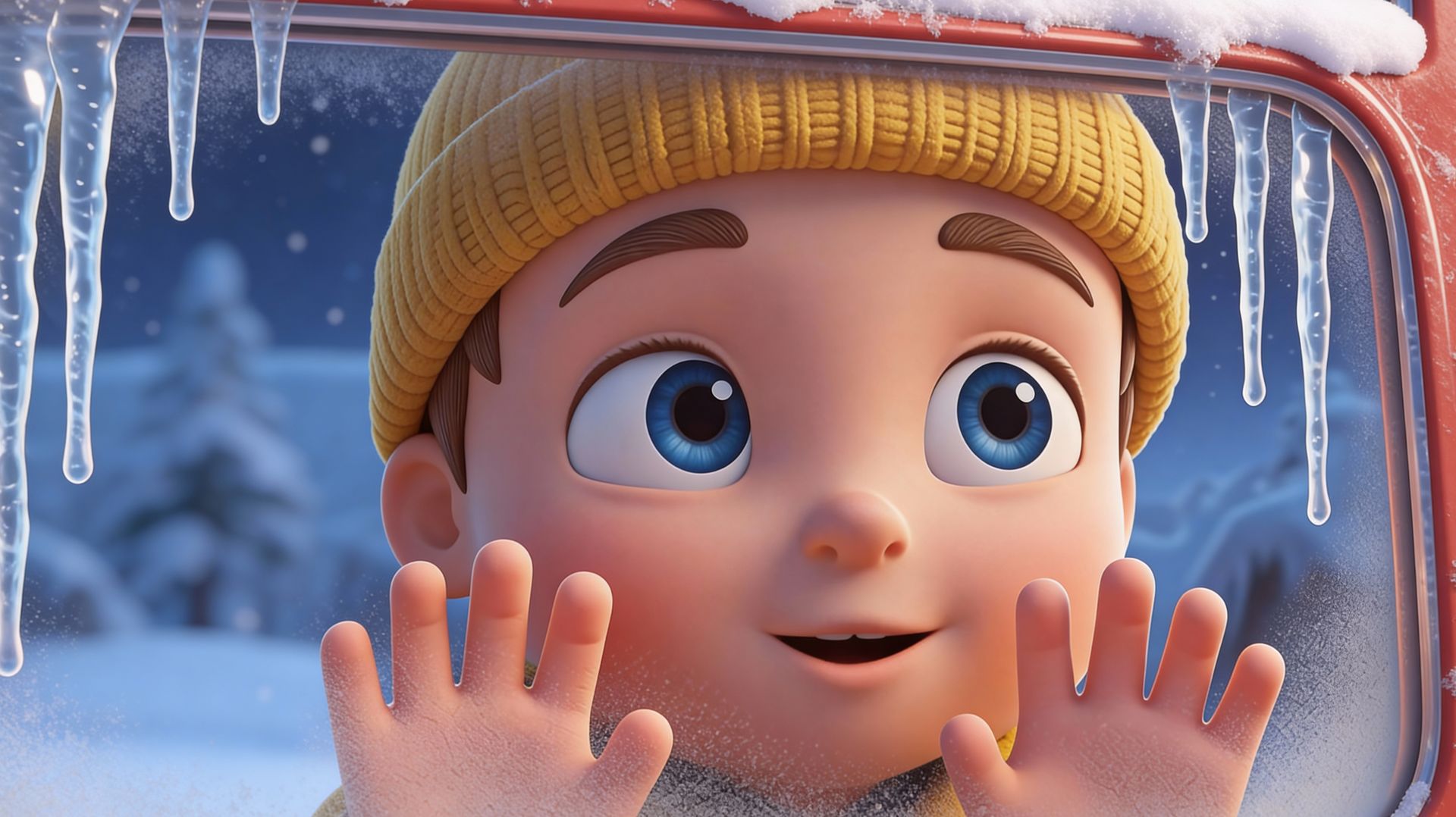 Ледяной, волшебный город ❄️ Новогодняя песня для детей