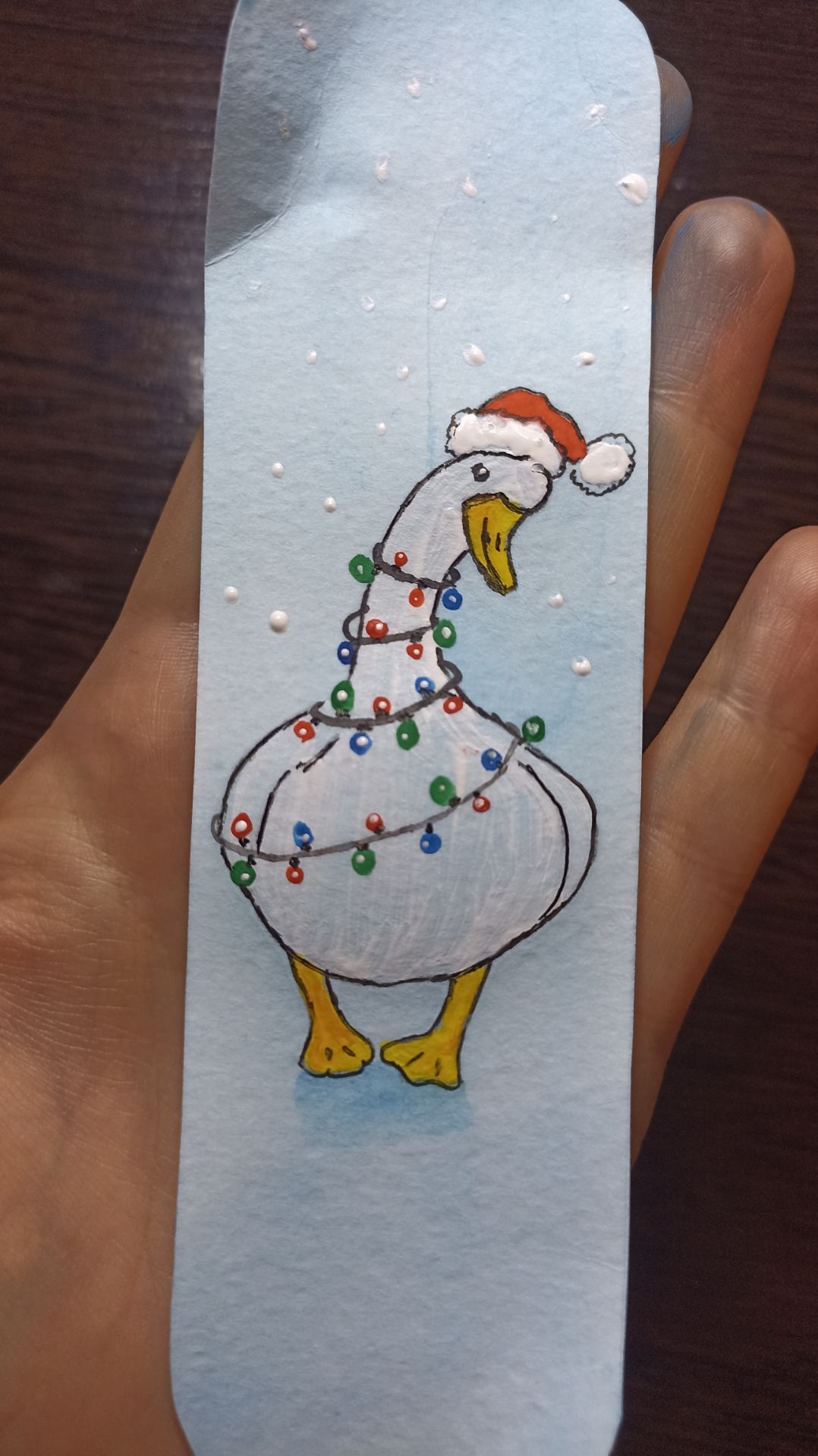 Рисунок гуашью / Ещё один гусь