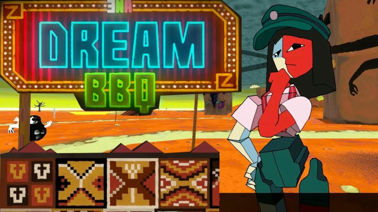 Играем в ENA Dream BBQ (1 часть) Странная и весёлая игра!