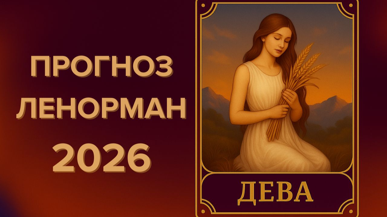♍ДЕВА 2026 🔮 ЧТО ПРИНЕСЁТ ГОД, ЧТО ГОД ГОТОВИТ🔮 ПРОГНОЗ ЛЕНОРМАН ✨ЧТО ЖДЁТ ✨КУДА ВЕДЁТ СУДЬБА