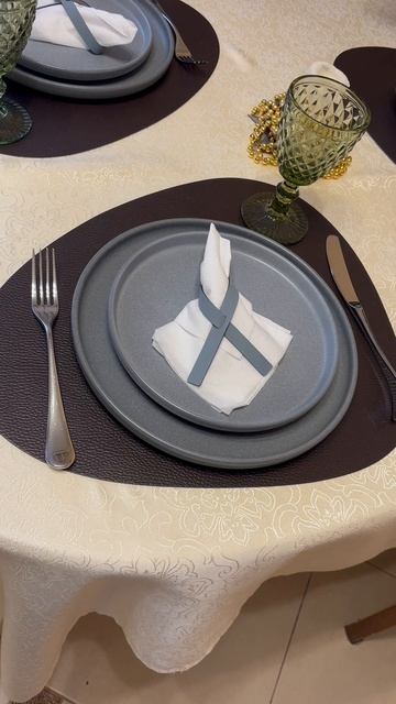 Плейсматы для сервировки стола из натуральной кожи Vero