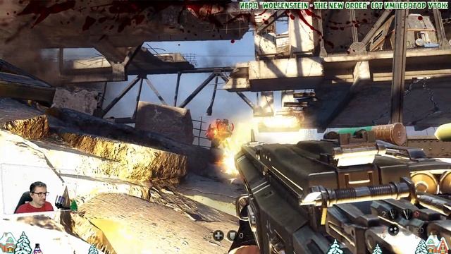 Какой то мост (Wolfenstein - The New Order - 011)