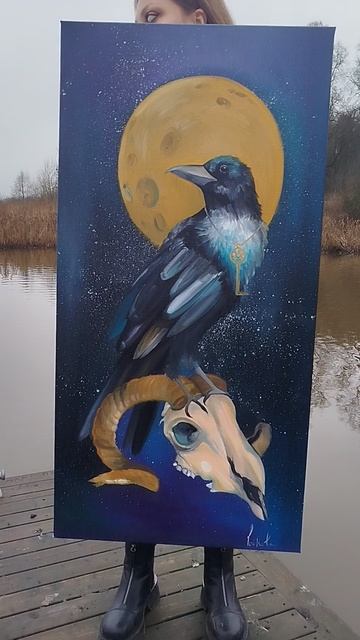 Картина "Слуга мудрости и тьмы"