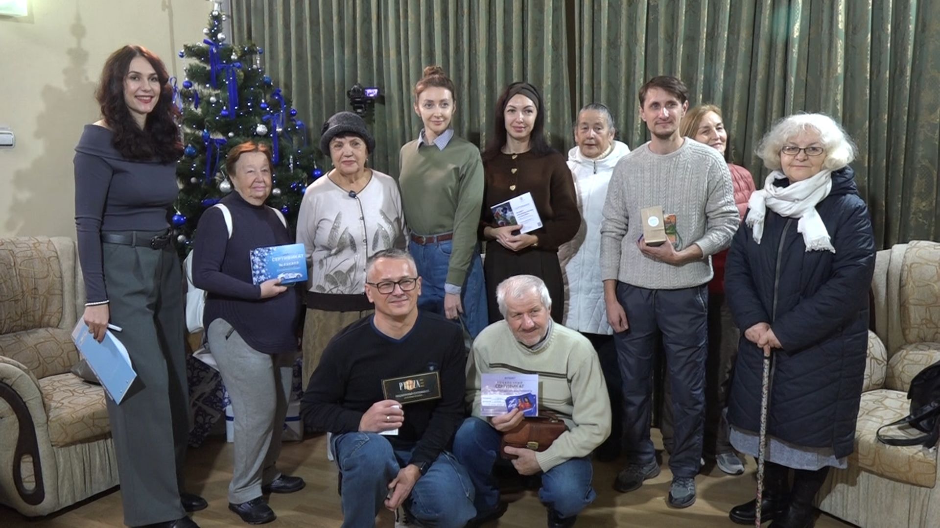 Репортаж "Щедрая зима: вручение подарков", 23.12.25