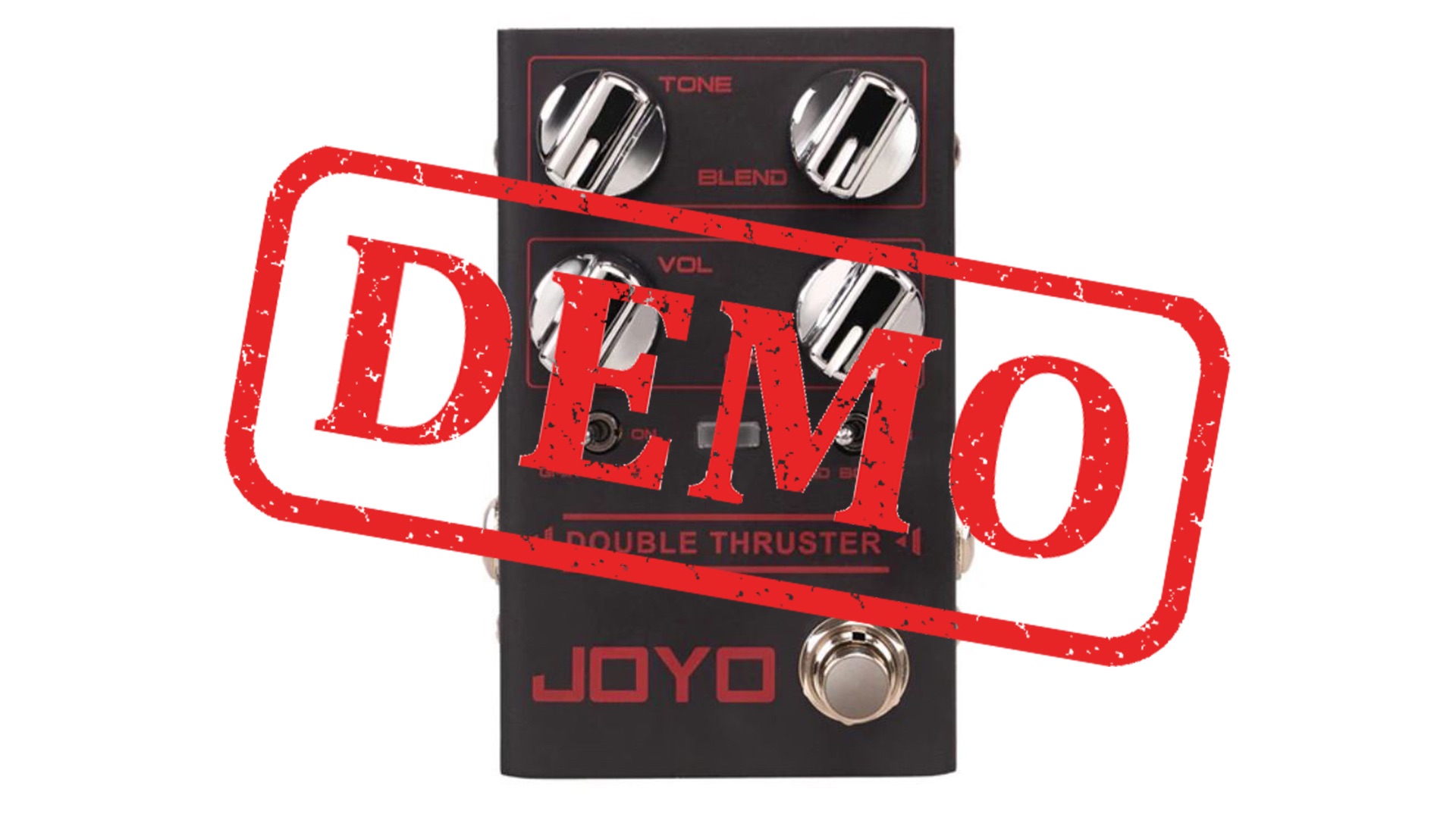 Педаль эффектов Joyo R-28 Double Thruster - демонстрация звучания