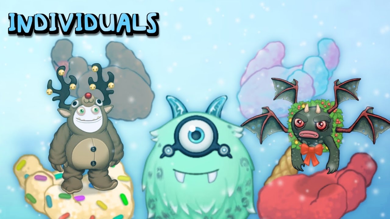 Фестивальная Коляда - Все Монстры, Песни и Анимации (My Singing Monsters, Мои Поющие Монстры)