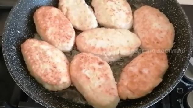 ДОМАШНИЕ Котлеты из Куриного ФАРША на сковороде