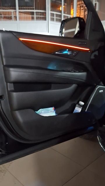 Cadillac Escalade лучшая подсветка салона