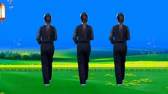 Điệu nhảy vuông Say sưa trong mùa đông này với phần nhảy phụ họa.