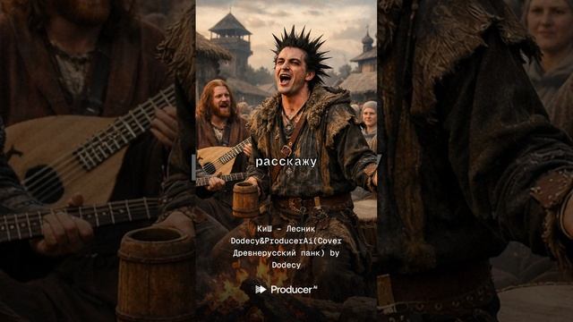 КиШ - Лесник (Dodecy&ProducerAi Cover Древнерусский панк)