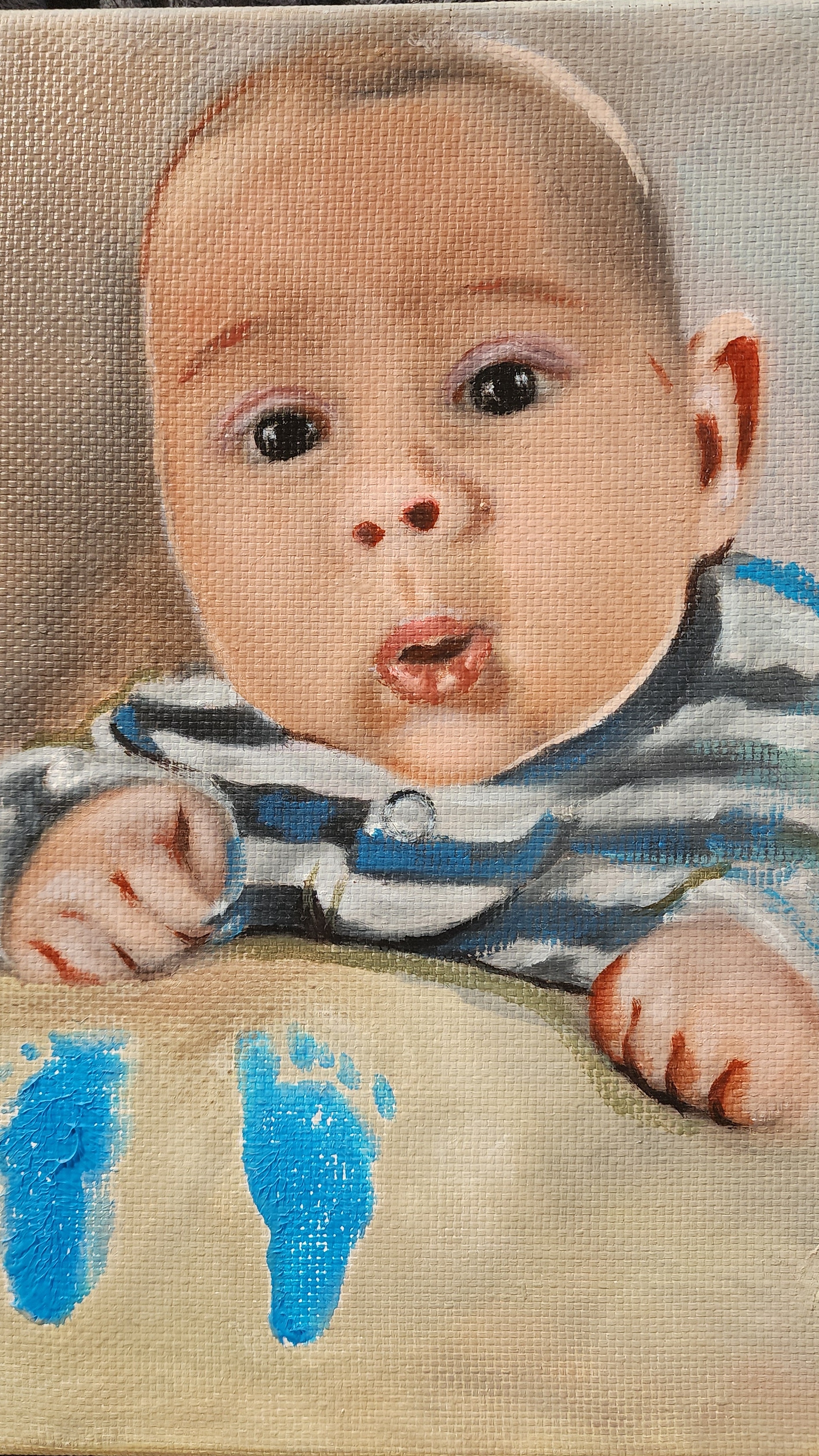 пишу детский портрет