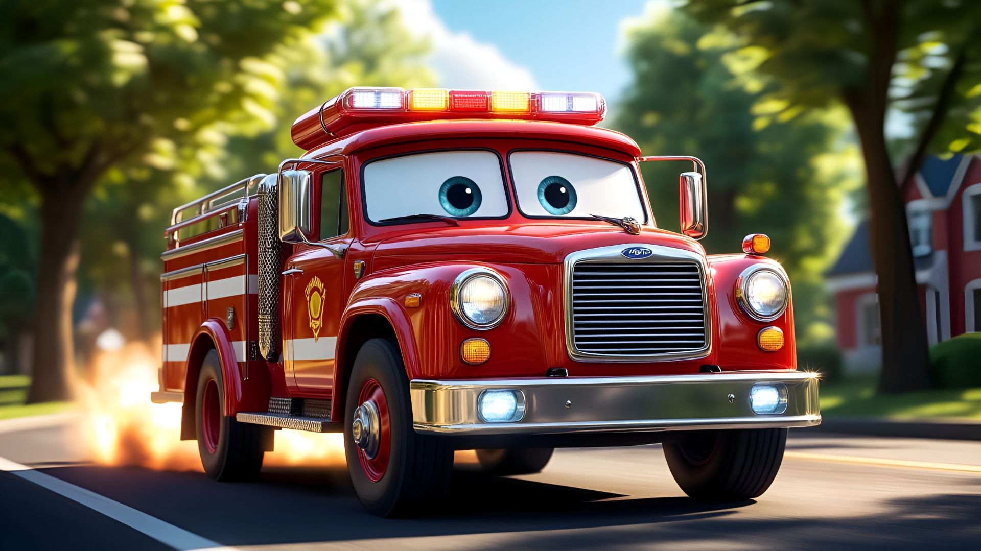 Пожарная машина