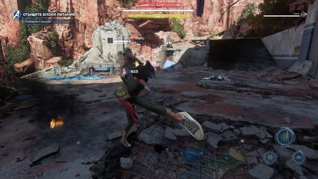 Marvels Avengers - прохождение [12] ПК русский язык