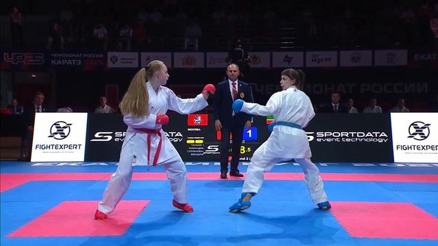 Командное кумите женщины Команда г. Москва – Команда Республики Татарстан