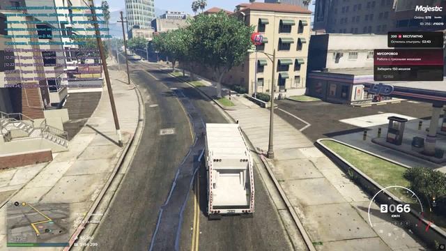 GTA 5 Majestic RP # 41 Мусоровоз 4 ранг