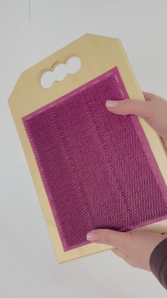 Кардерная доска для шерсти