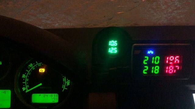 Заводка L319 после небольшого морозца