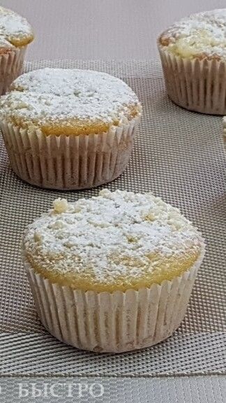 КЕКСЫ с ягодами  | Вкусно Просто Быстро | #shorts #кексы #рецепты #еда #кулинария