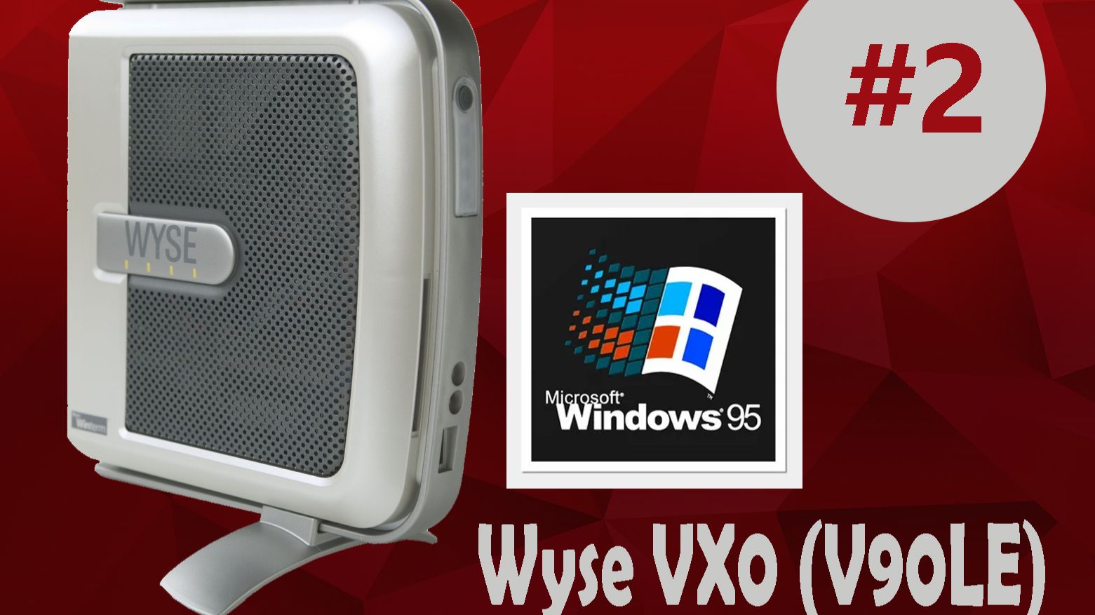 #2 Тонкий клиент Wyse VX0 (V90LE) для DOS-игр. Установка Windows 95 OSR2 на накопитель 128 мегабайт