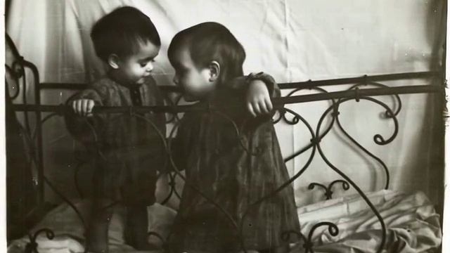 Сашка с Наташкой - ожившее старинное фото