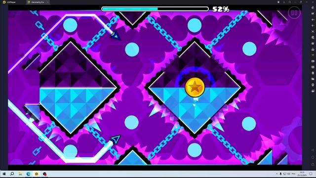 Играю в геометрий дэш прохожу BLAST PROCESSING