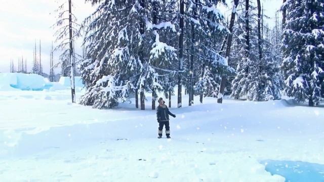 Белый снег и там и тут