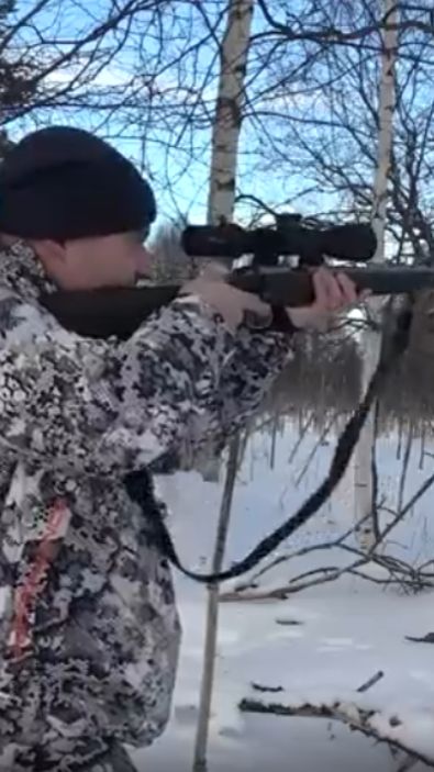 Охота на тетерева с оптическим прицелом от Artelv