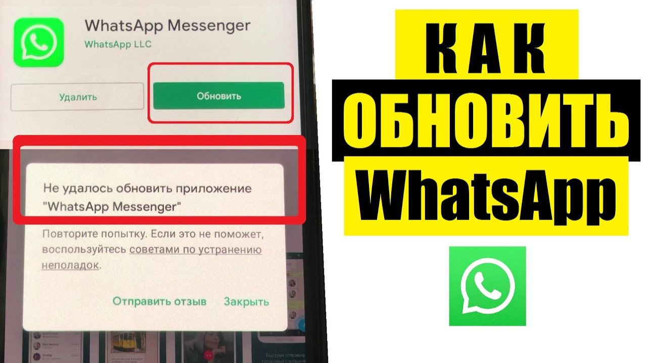 Как обновить WhatsApp на Телефоне Андроид