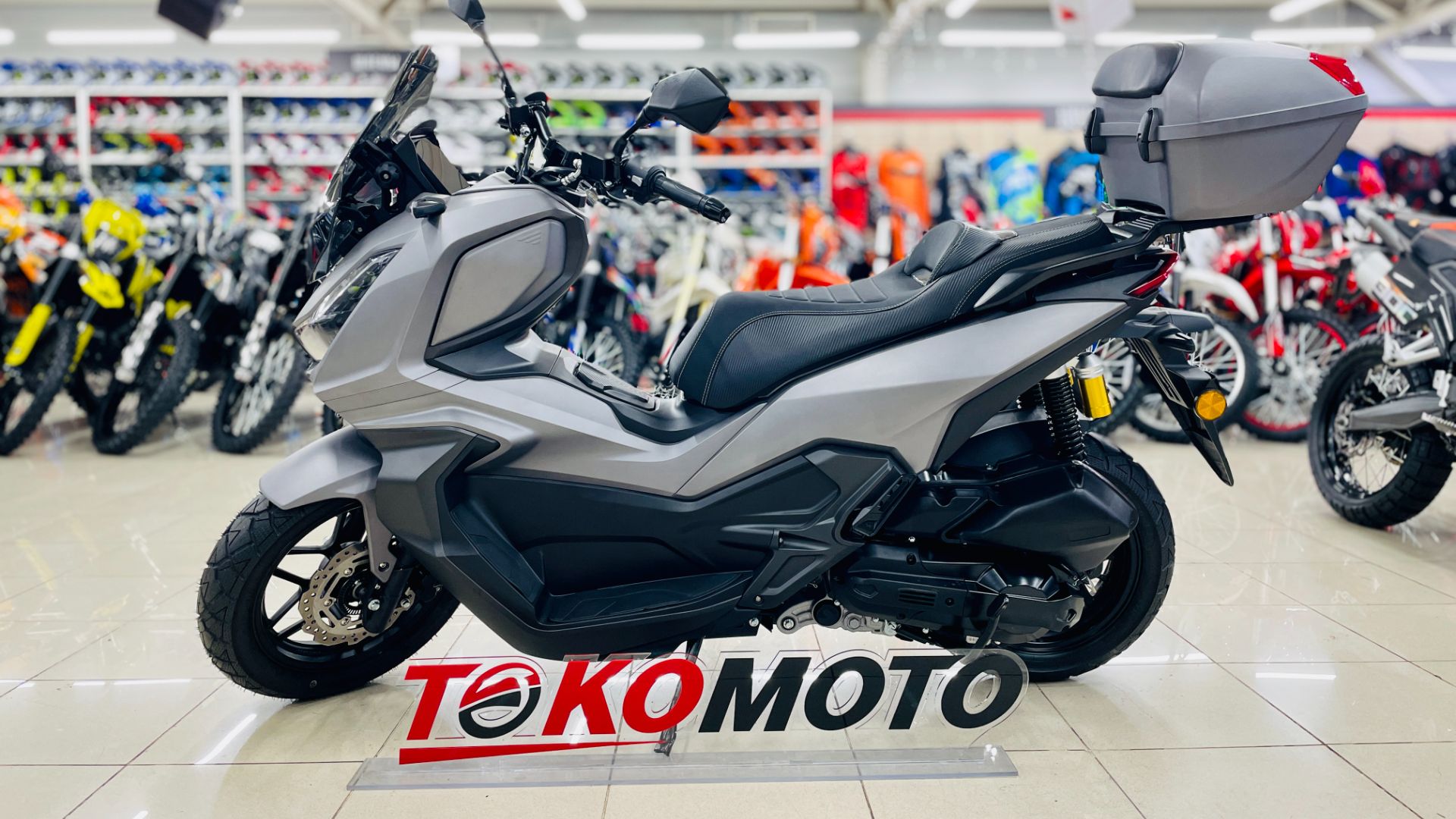 Скутер BC X1 ВОДЯНОЙ ABC МАТОВЫЙ СЕРЫЙ