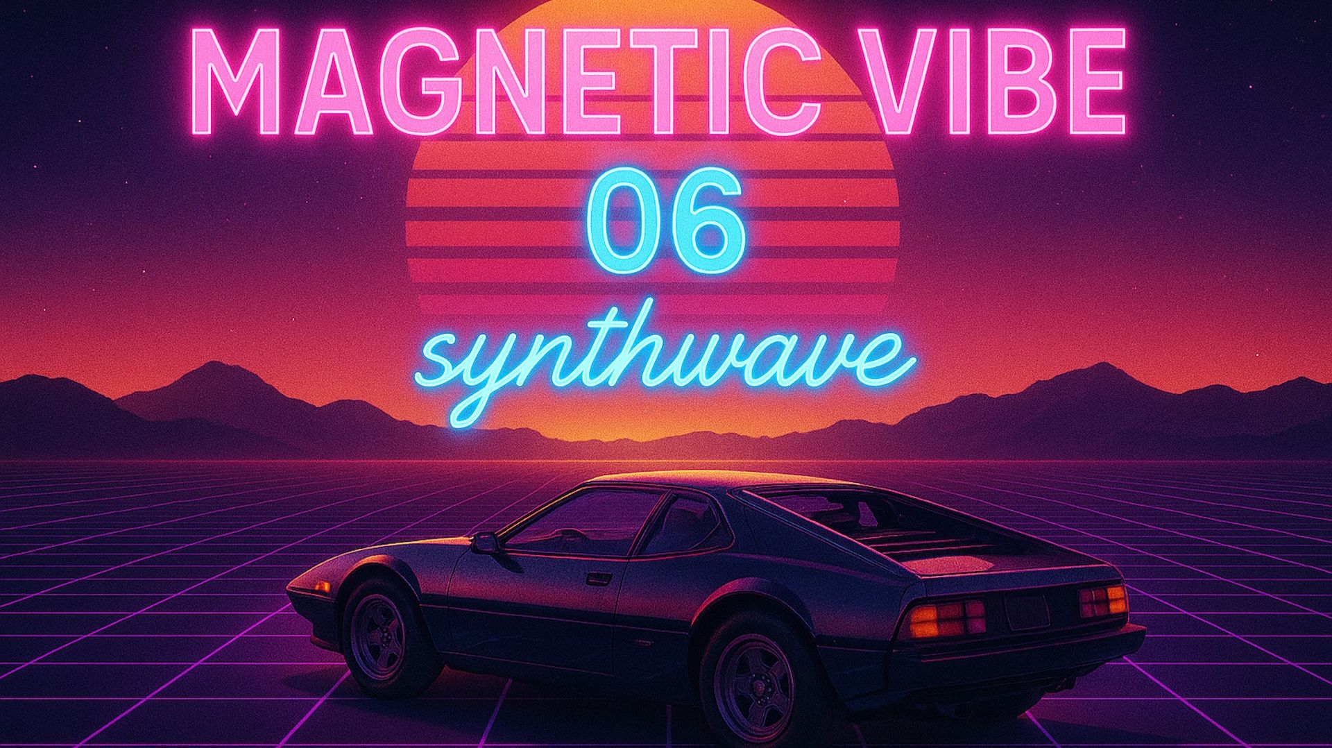 Magnetic Vibe 06: синтвейв на аудиокассете с цветомузыкой
