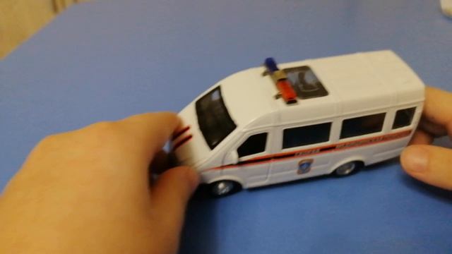 обзор на машину технопарк.Скорая медицинская помощь МЧС России.