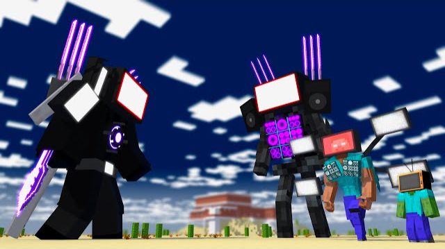 ОБНОВЛЕНИЕ ТИТАНА В МАЙНКРАФТЕ - анимация