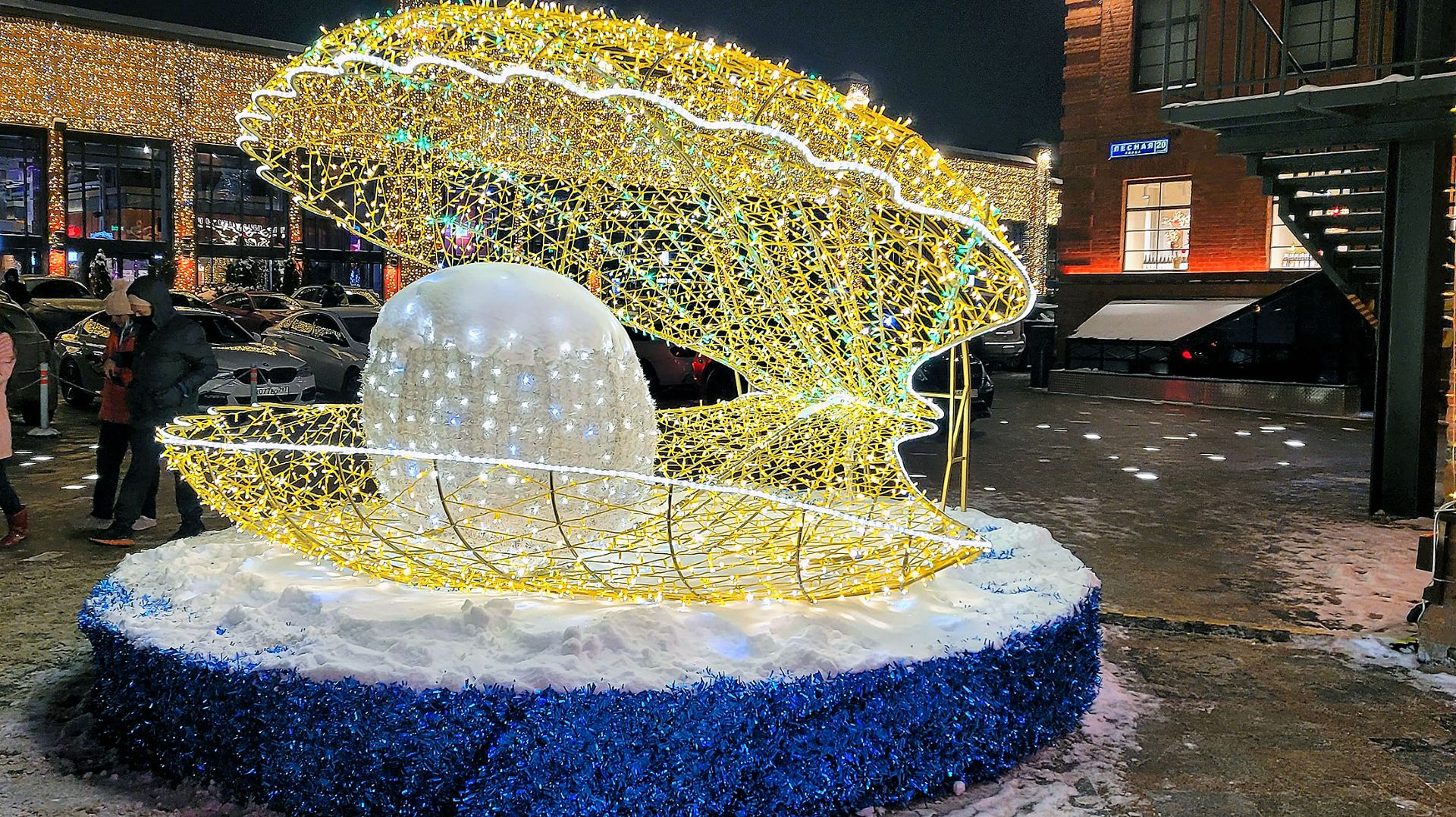 Новогодняя Москва: Фудмолл ДЕПО.МОСКВА