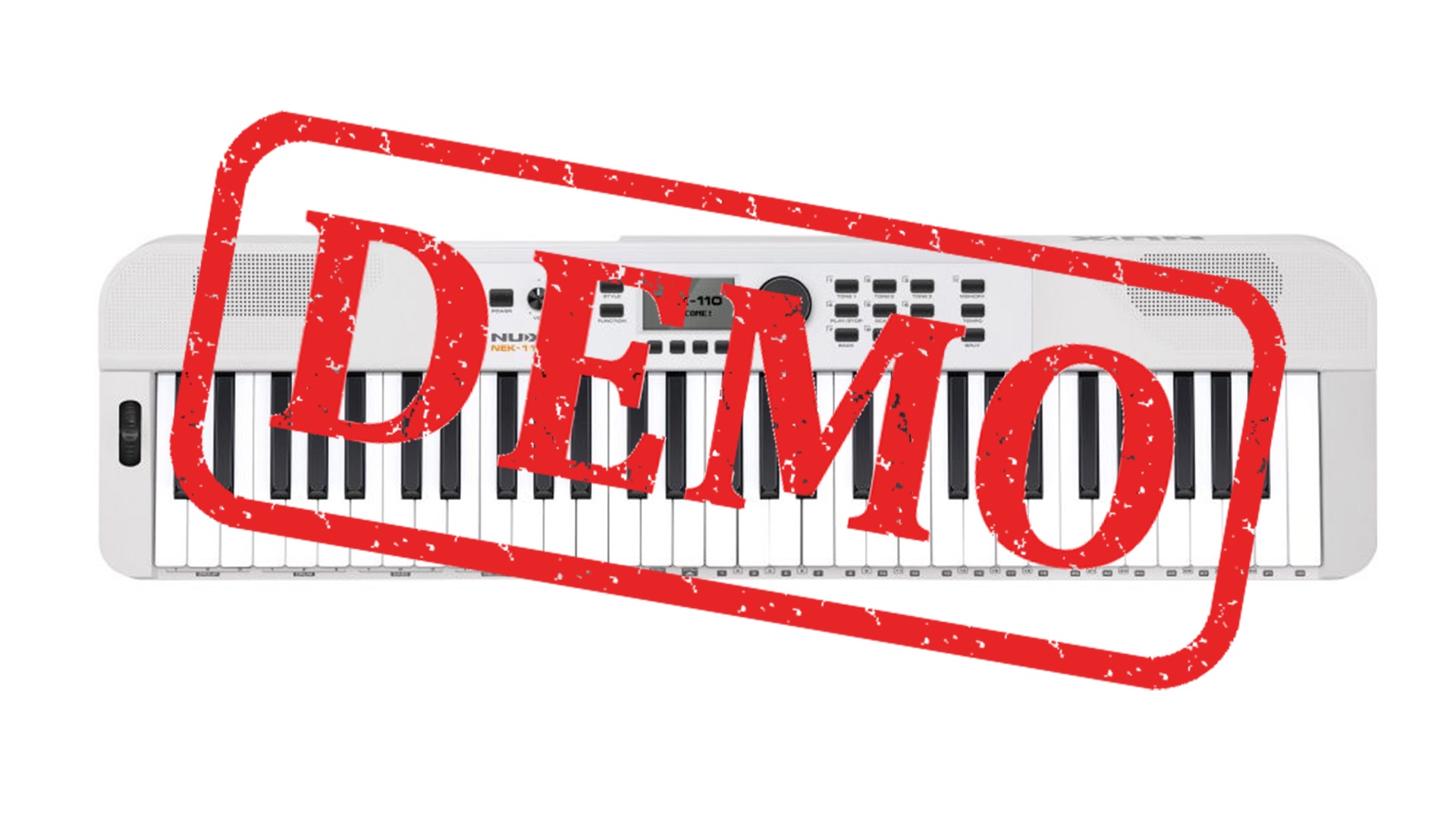 Синтезатор NUX NEK-110 - демонстрация звучания