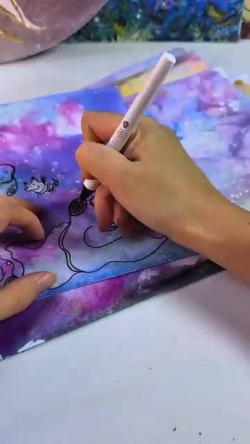 «Я боюсь рисовать. Вдруг получится плохо» Интуитивное рисование, как раз про обратное. Про доверие.