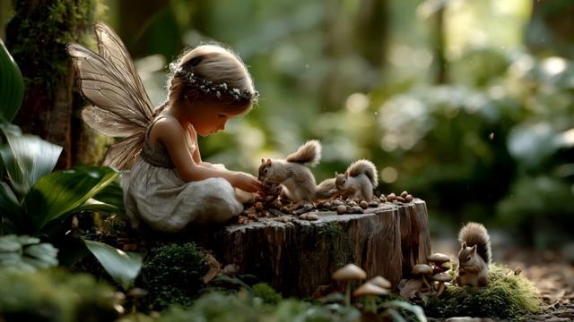 Маленькие феи - Нежная музыка царства фей, фоновая фэнтезийная музыка