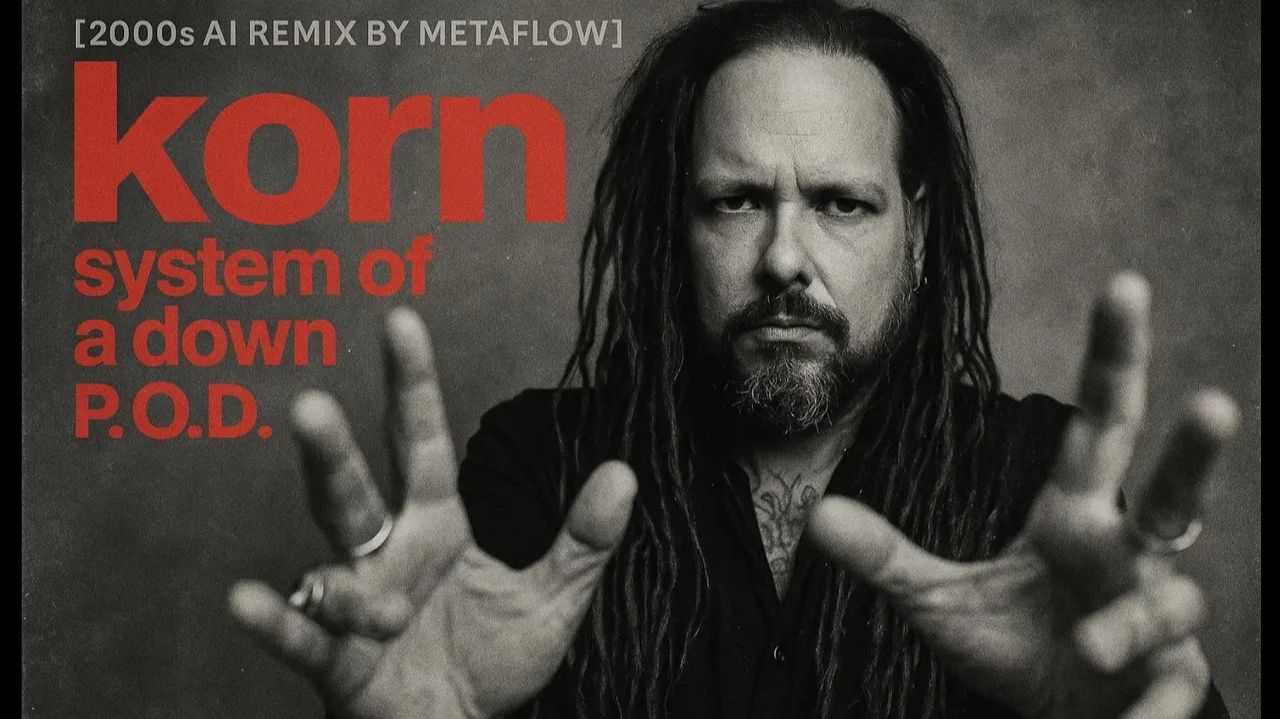 Nu Metal Legends Vol. 2 – Korn, P.O.D., System of a Down Inspired AI Remix - 2000s Hardcore rock